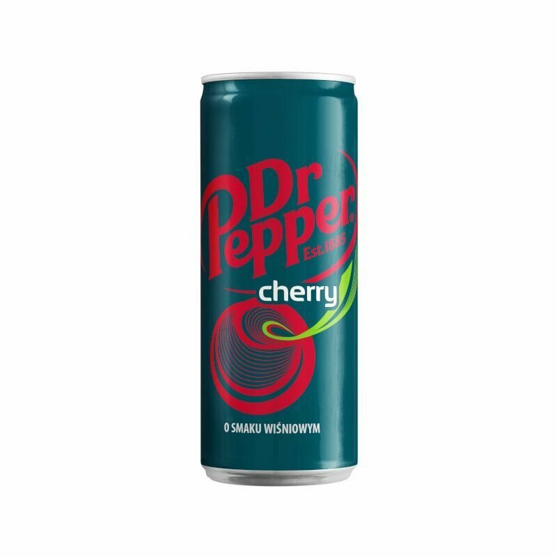 Газированный напиток Dr Pepper Cherry 330 мл (Польша)