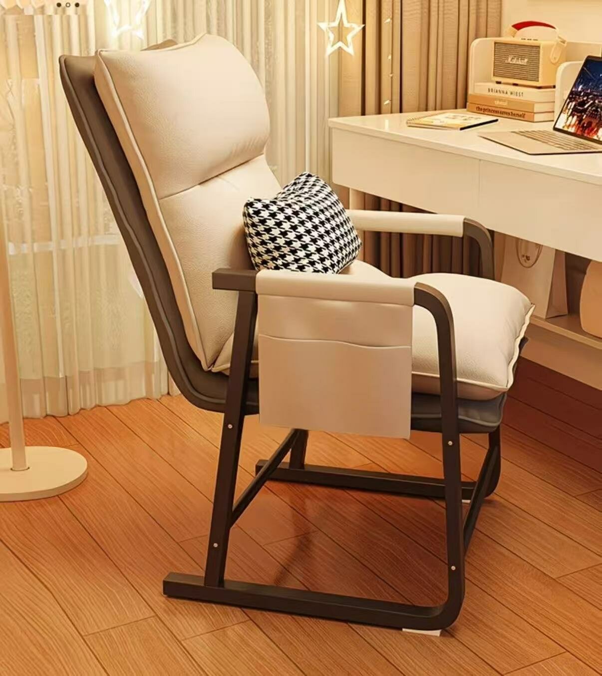 Регулируемое компьютерное кресло lazy с сумкой для хранения, 50*50*90 см