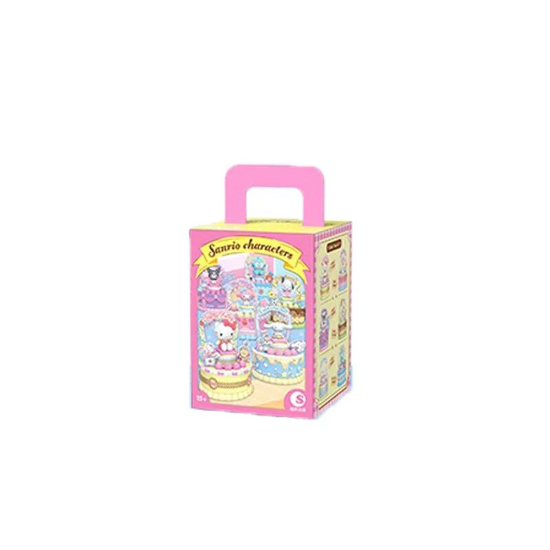 Оригинальная серия Sanrio Family Sweet Bakery: коллекционные фигурки и украшения в подарочных коробках для девочек