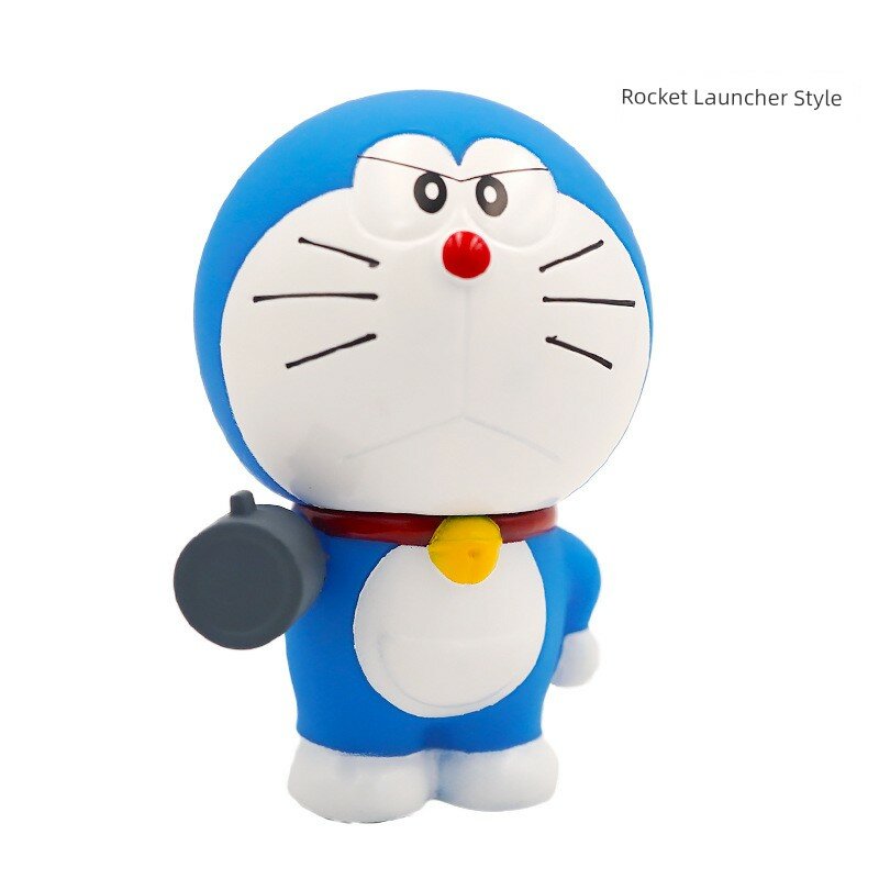 Фигурка куклы Doraemon Jingle Cat Doraemon Blue Fat Man, кукла, игрушка, слепая коробка, модель автомобиля, орнамент