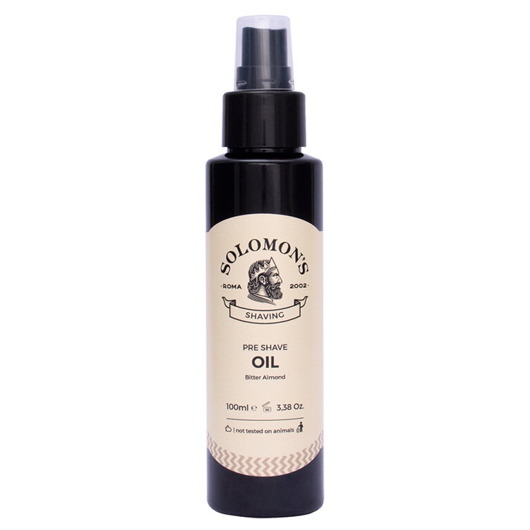 SOLOMON'S Pre-shave Bitter Almond Oil Масло Италия 100 мл