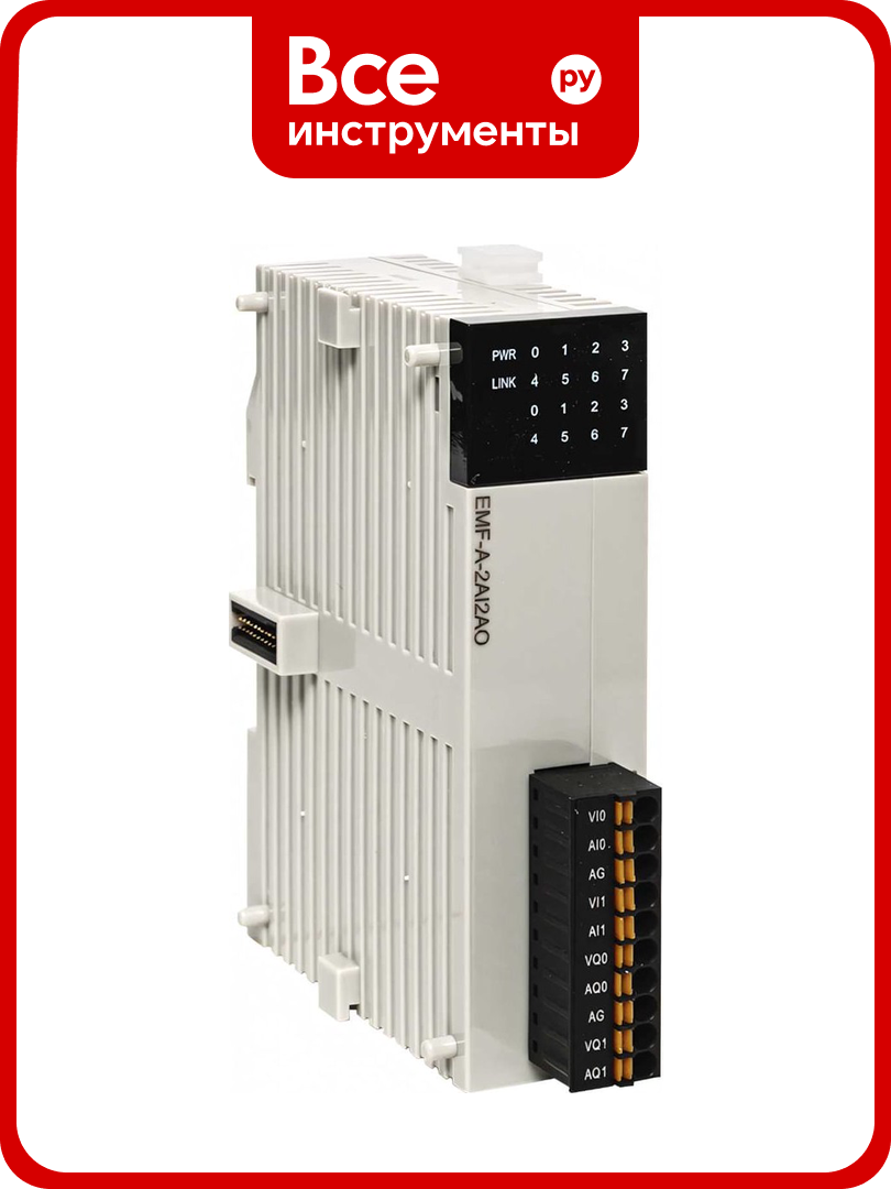 Модуль EKF аналогового в/в EMF 2/2 PRO-Logic PROxima EMF-A-2AI2AO модульный тип для промышленного управления