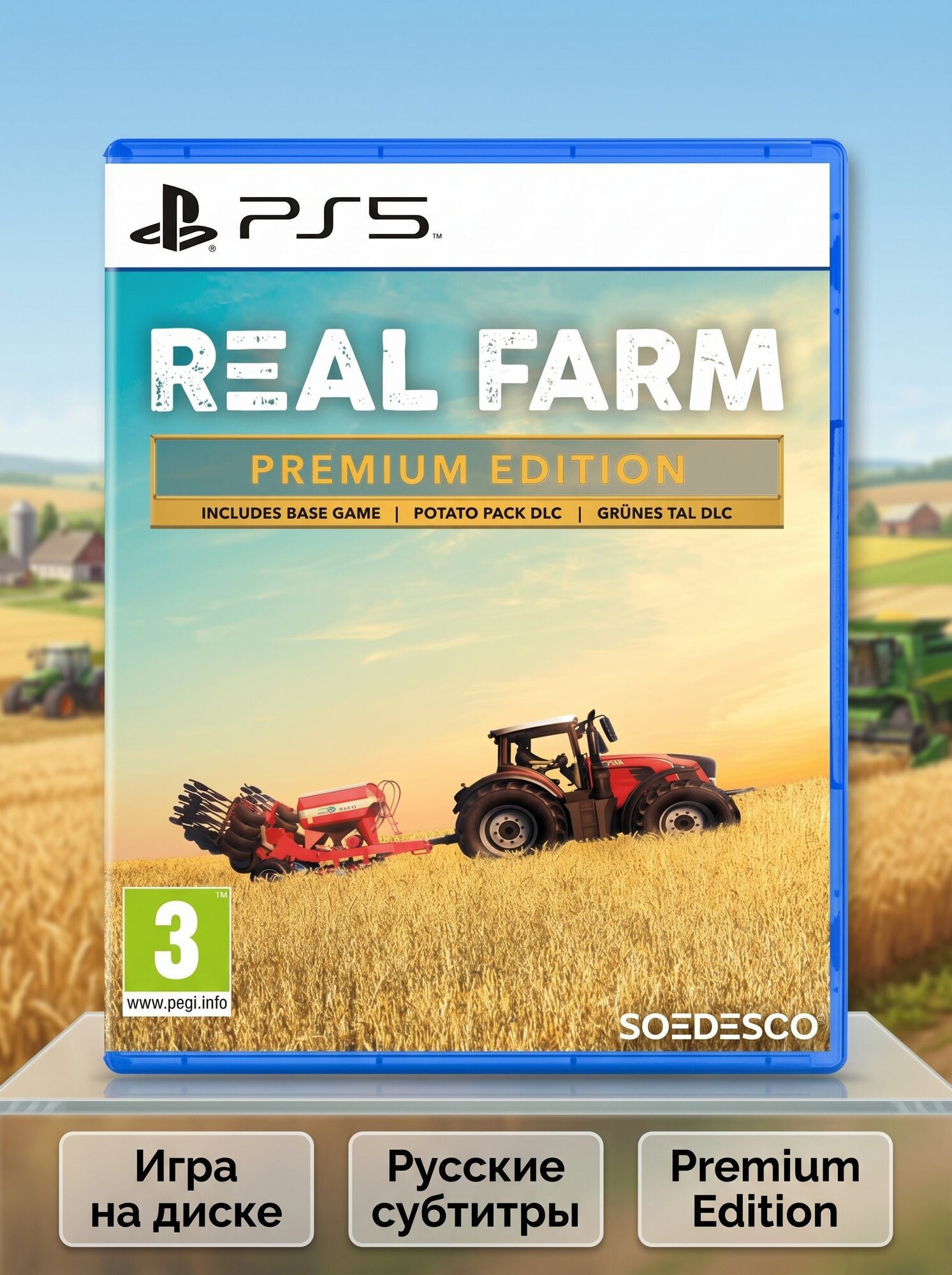 Игра Real Farm - Premium Edition (PS5, Русские субтитры)