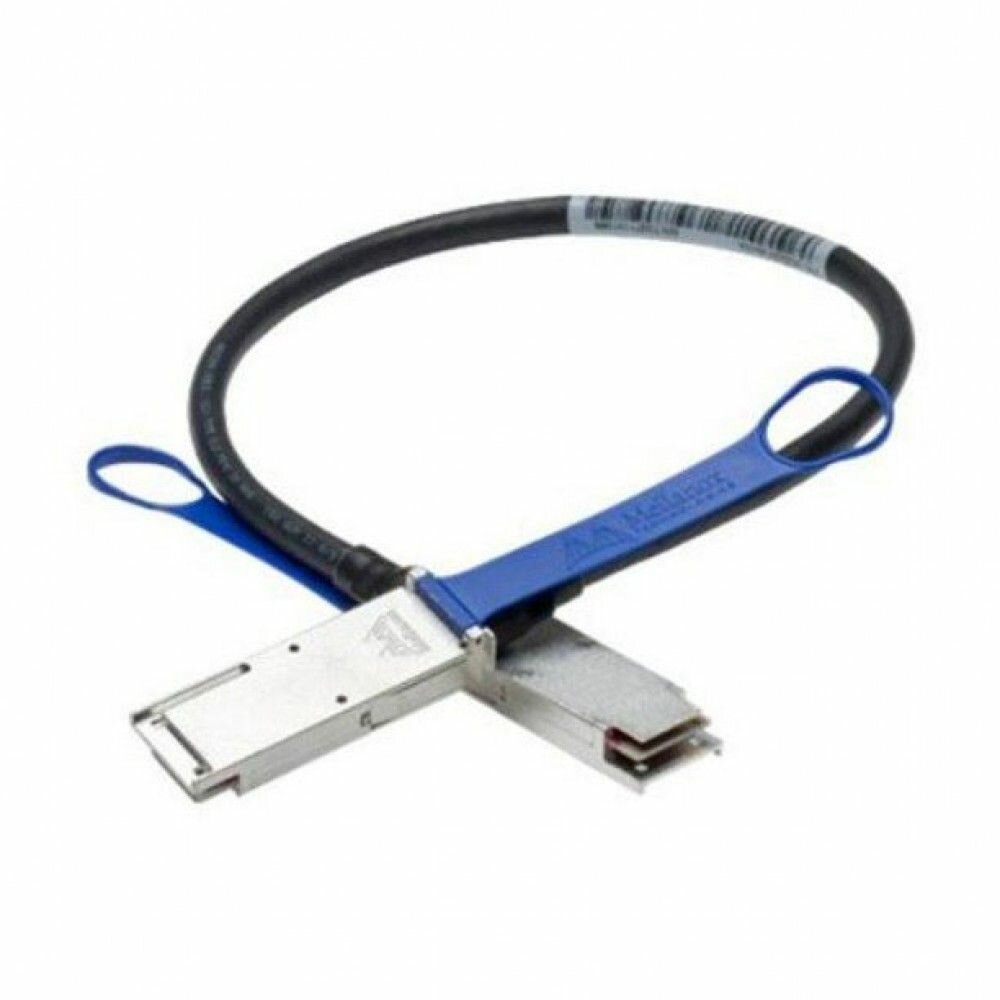 Трансивер-кабель Mellanox MCP1600-C001 MCP1600-C001E30N ETH 100GbE 100Gb/s QSFP28 1m Black 30AWG