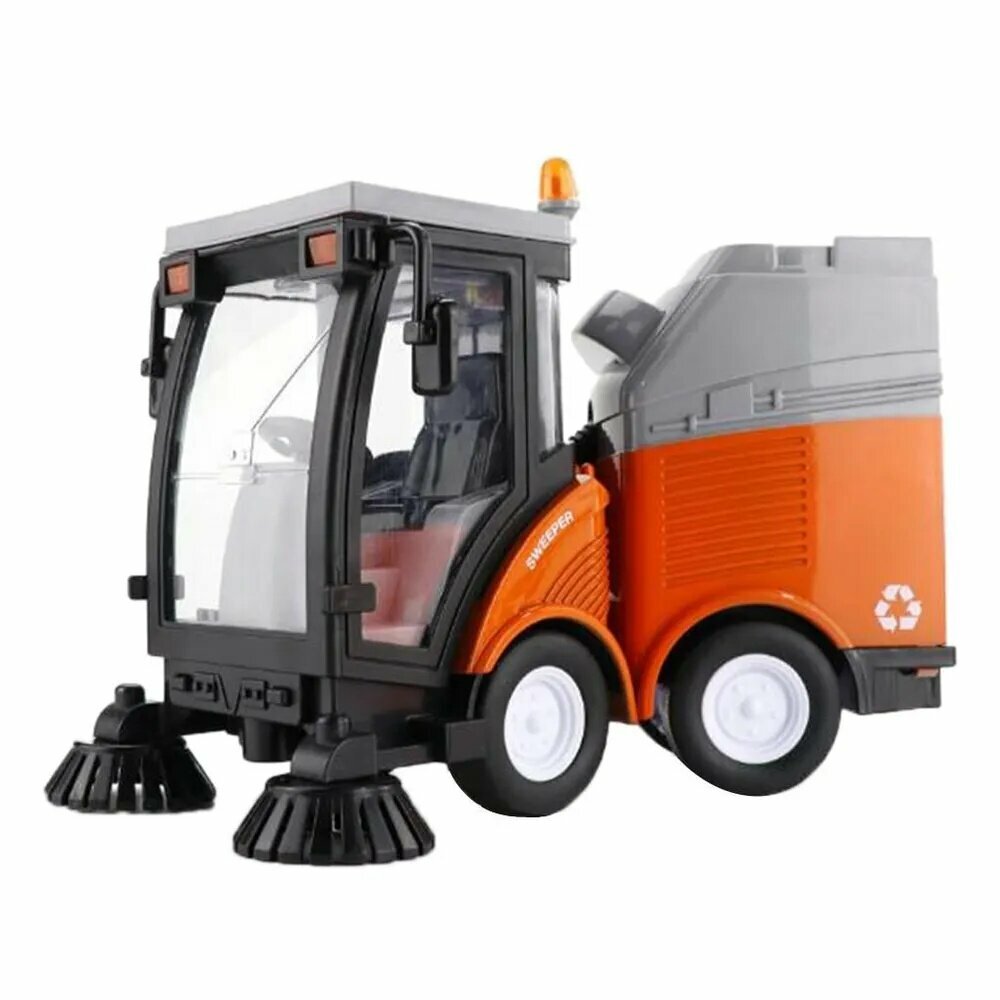 Автомобиль Super Sweeper Road Maintenance 1:16 14 х 11 х 20 см