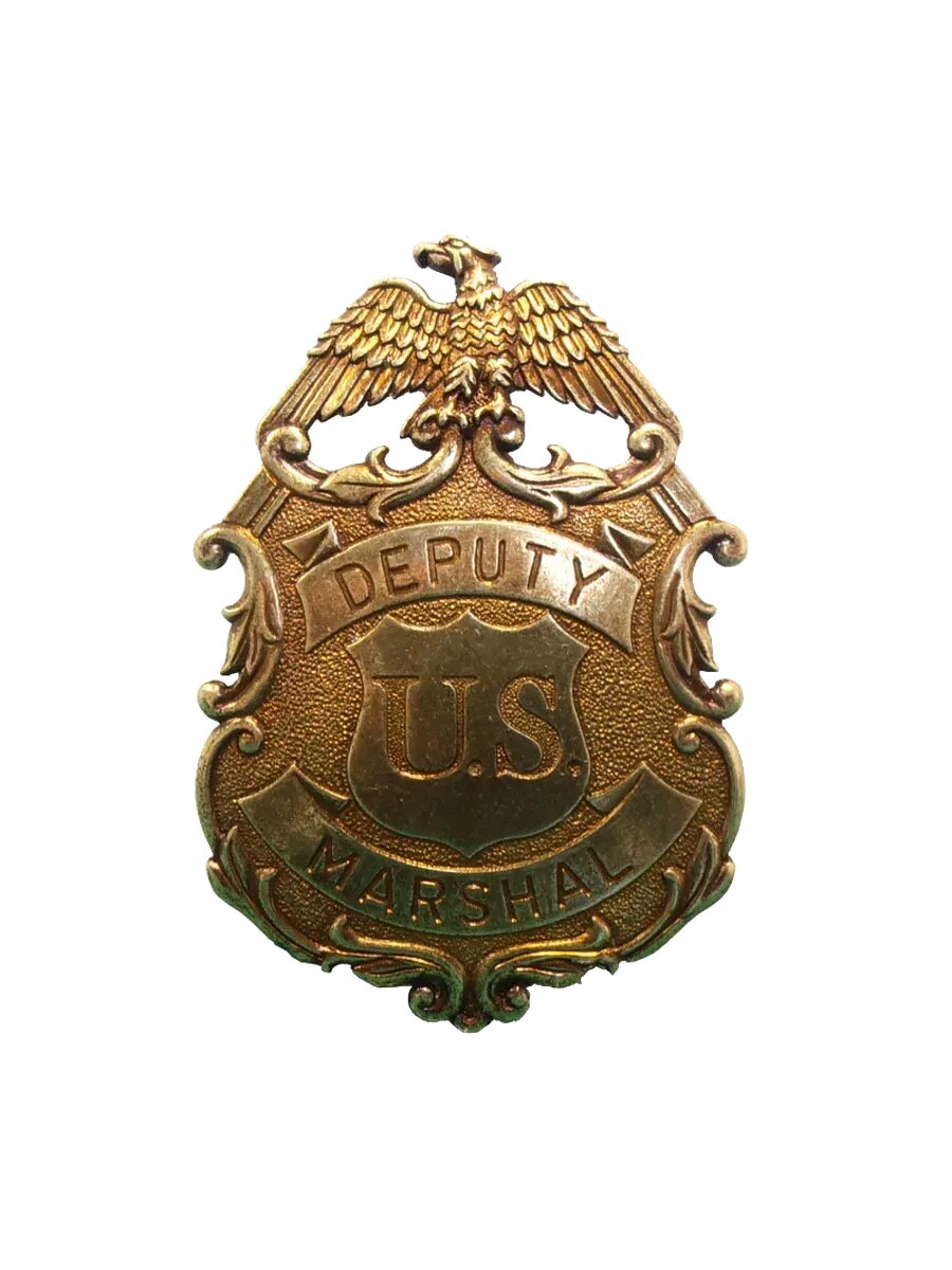 Бейдж маршала США, Denix, булавка, 8.2 см, металл