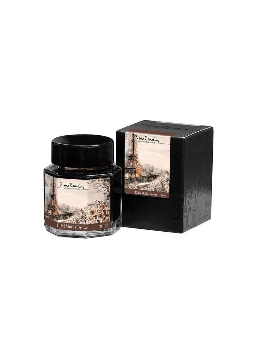 Чернила Pierre Cardin Eiffel Murky Brown, 30 мл, эффект