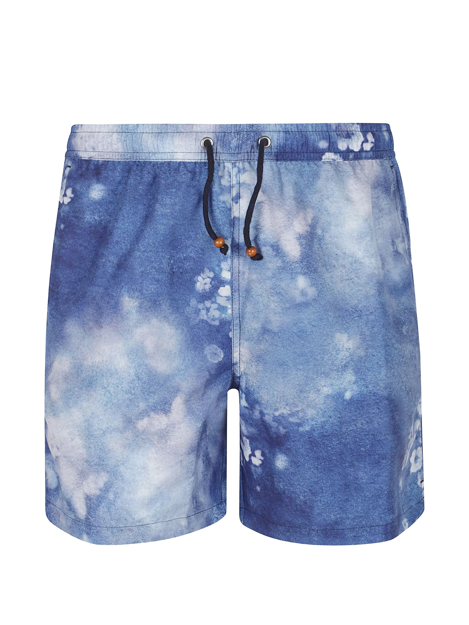 Шорты для плавания Floral-print drawstring swim shorts