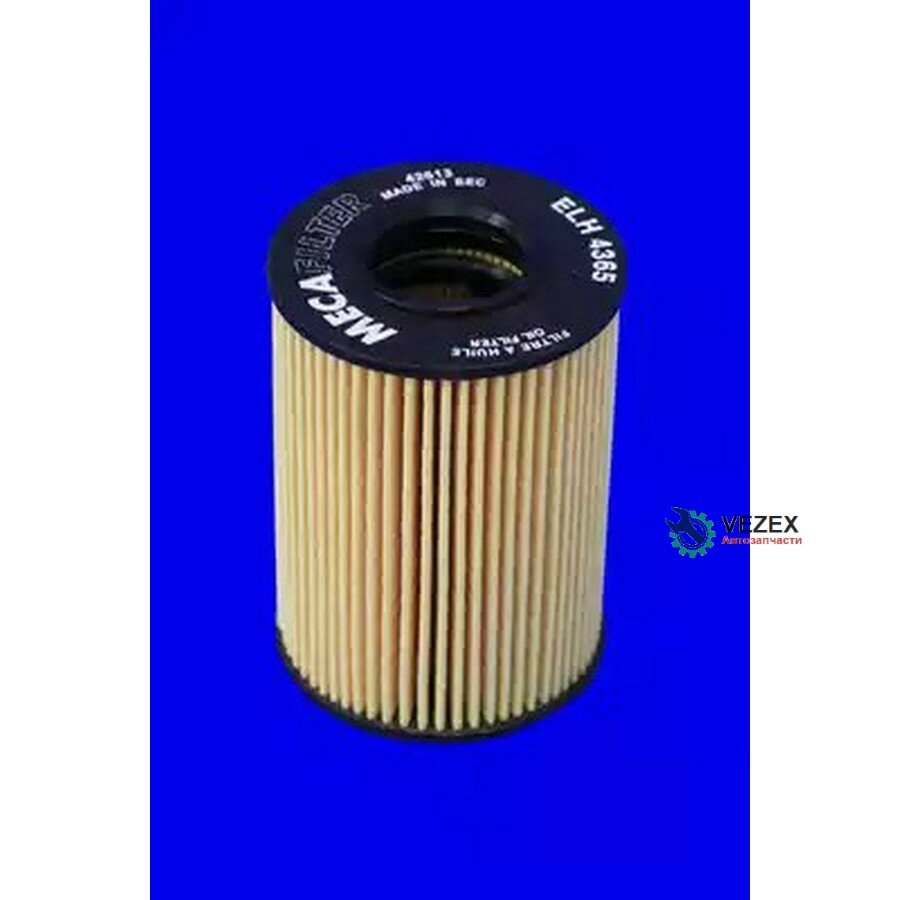 MECA-FILTER ELH4365 Фильтр масляный вставка MERCEDES: CLASSE B (W245) | 05>11