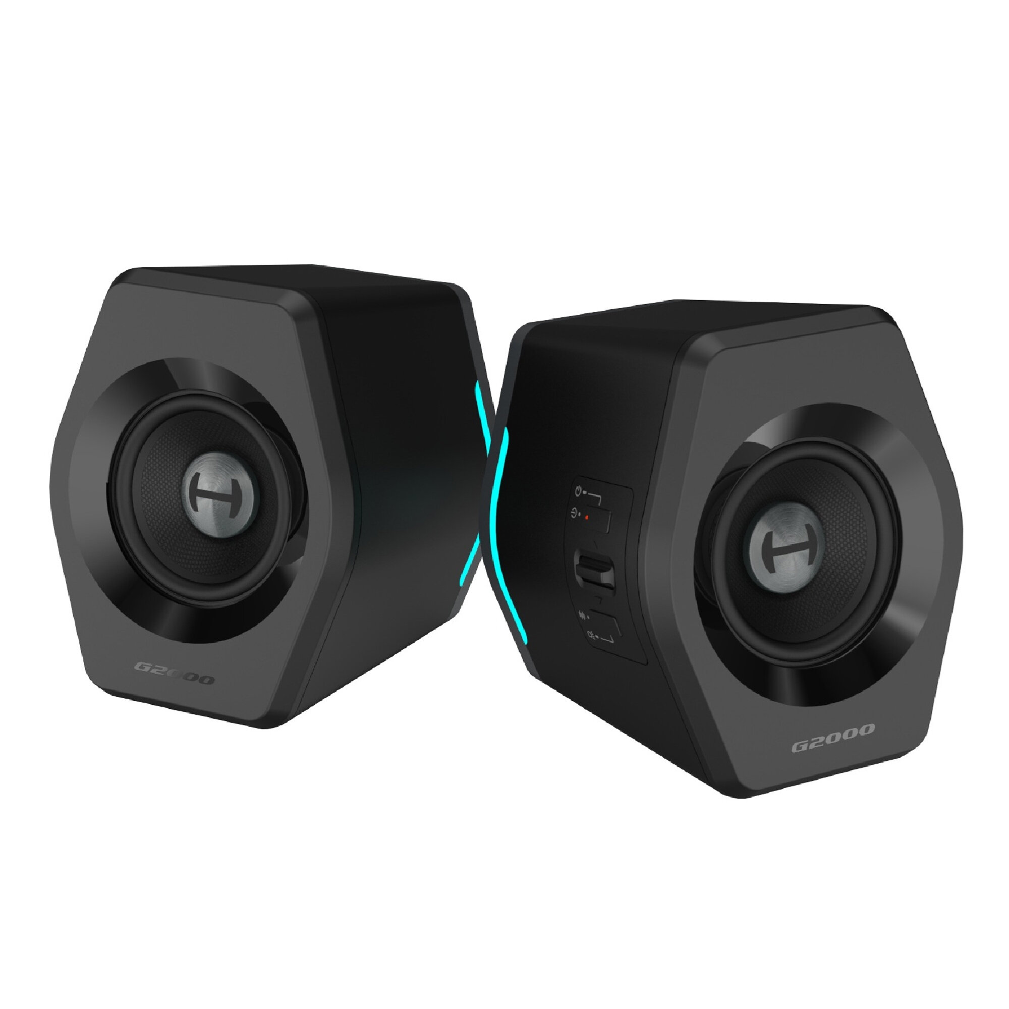Компьютерная акустика 2.0 Edifier G2000 black, активная, Bluetooth