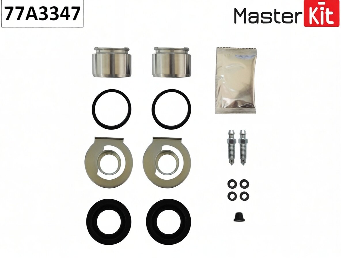 Ремкомплект тормозного суппорта + поршень MERCEDES E-CLASS (W124, S124) 6-93-6-96 77A3347 MasterKit а