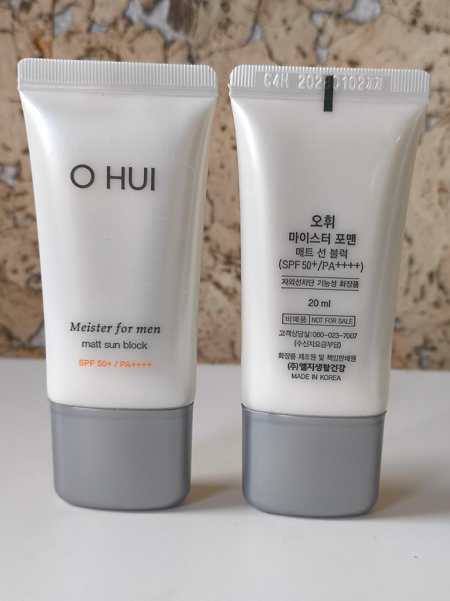 С/З крем матирующий для мужчин O HUI Meister for Men Matt Sun Block 20ml