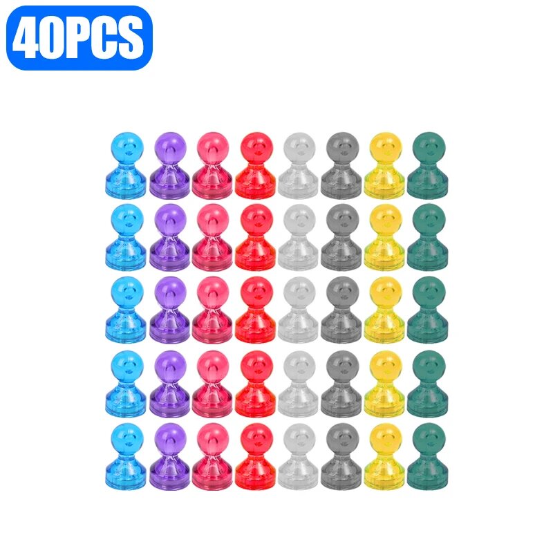 Магнитные кнопки для холодильника 40PCS