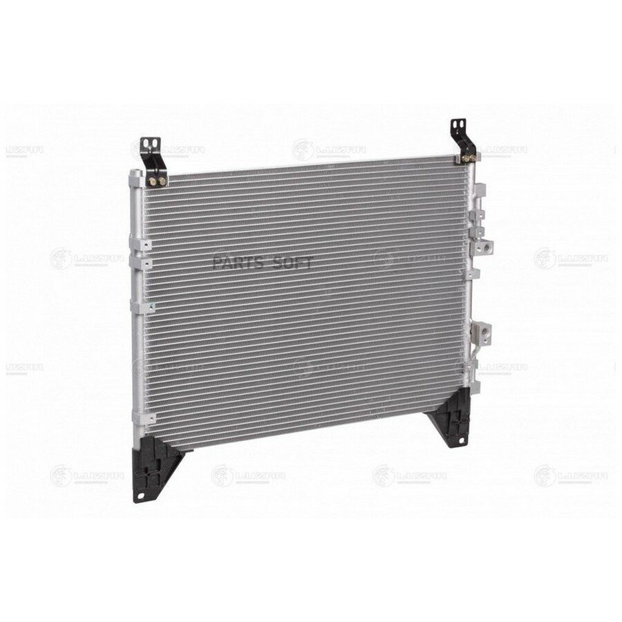 LUZAR LRAC1751 Конденсер SSANGYONG REXTON II 2.0D/2.7D 06-