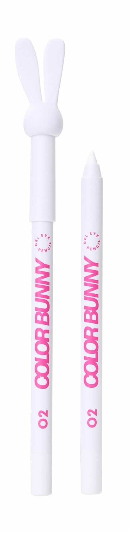LOVE GENERATION Карандаш для глаз Color Bunny гелевый, 1,3 г, 02 Белый