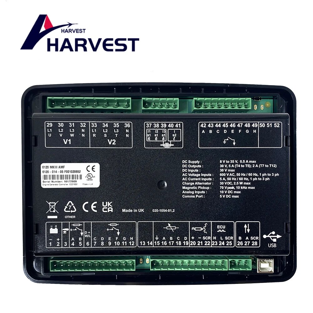 Контроллер генератора Harvest DSE6120MKIII Original — фото 1