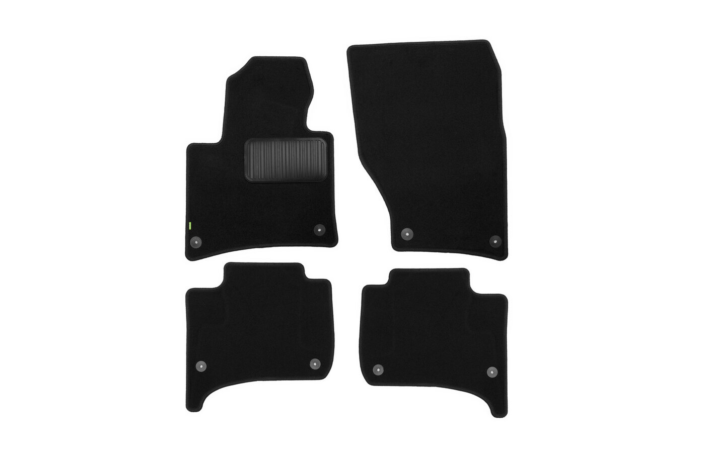Коврики в салон Klever Standard VOLKSWAGEN Touareg 2002-2010, 4 шт. (текстиль)