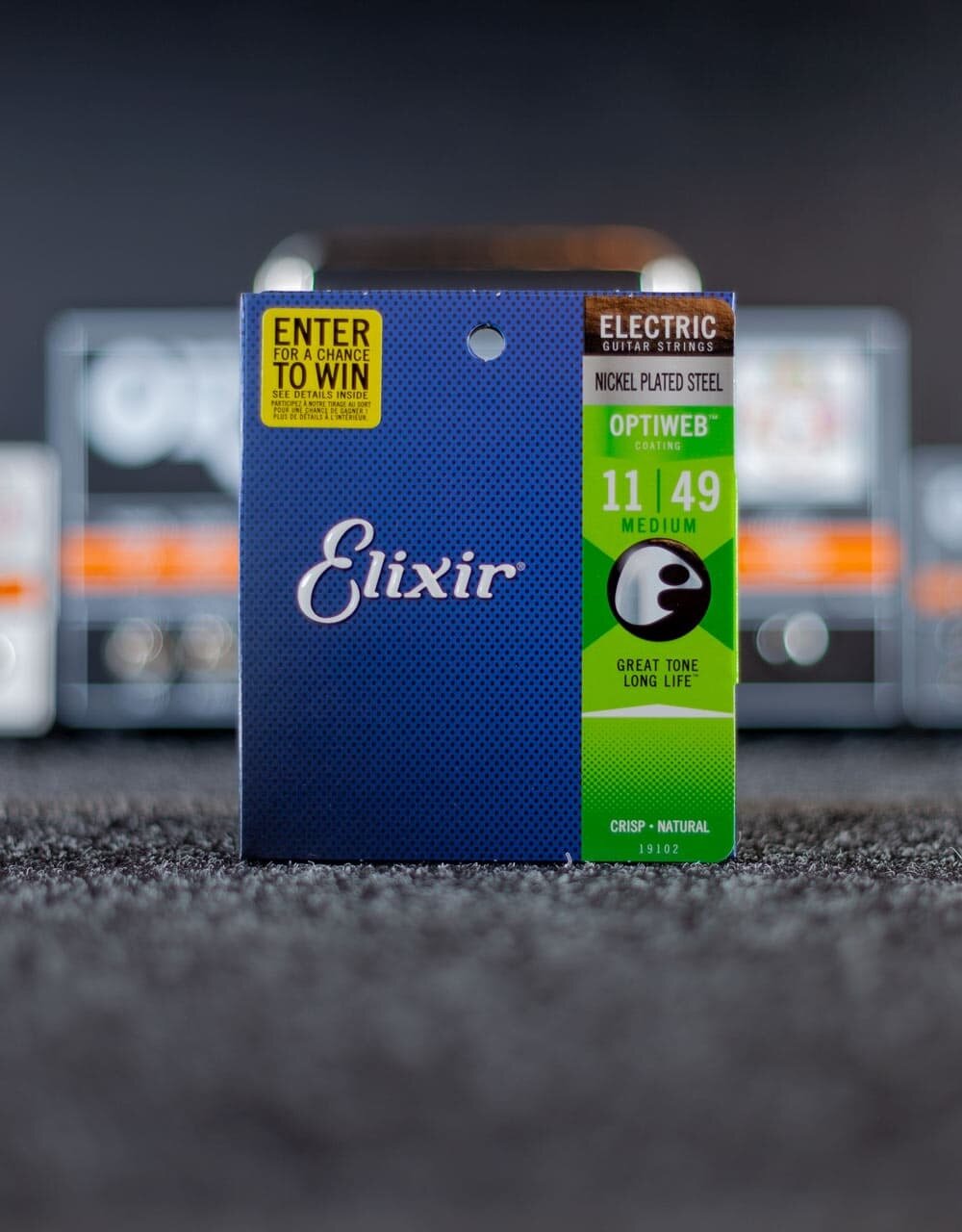 Струны для электрогитары Elixir OptiWeb 11/49 (19102) — фото 1