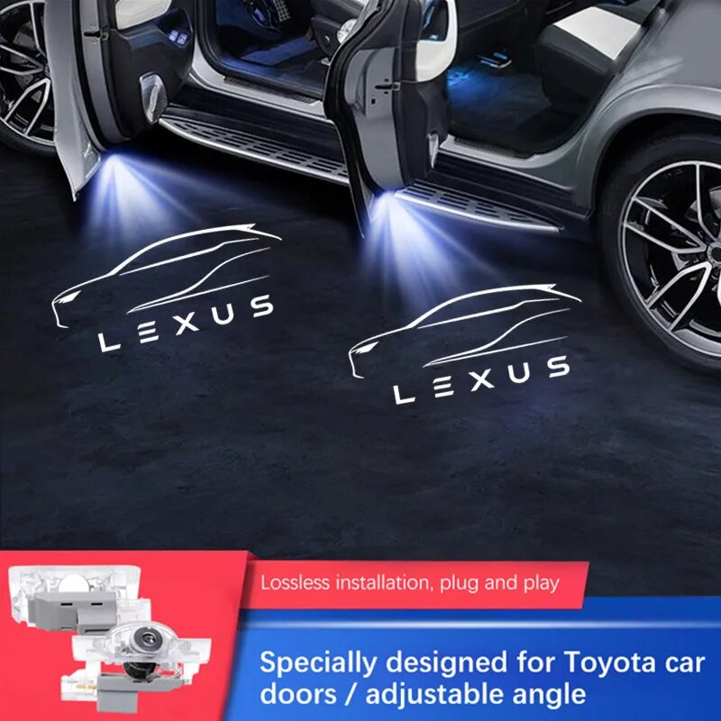 Подсветка дверной проектор LEXUS, 2шт