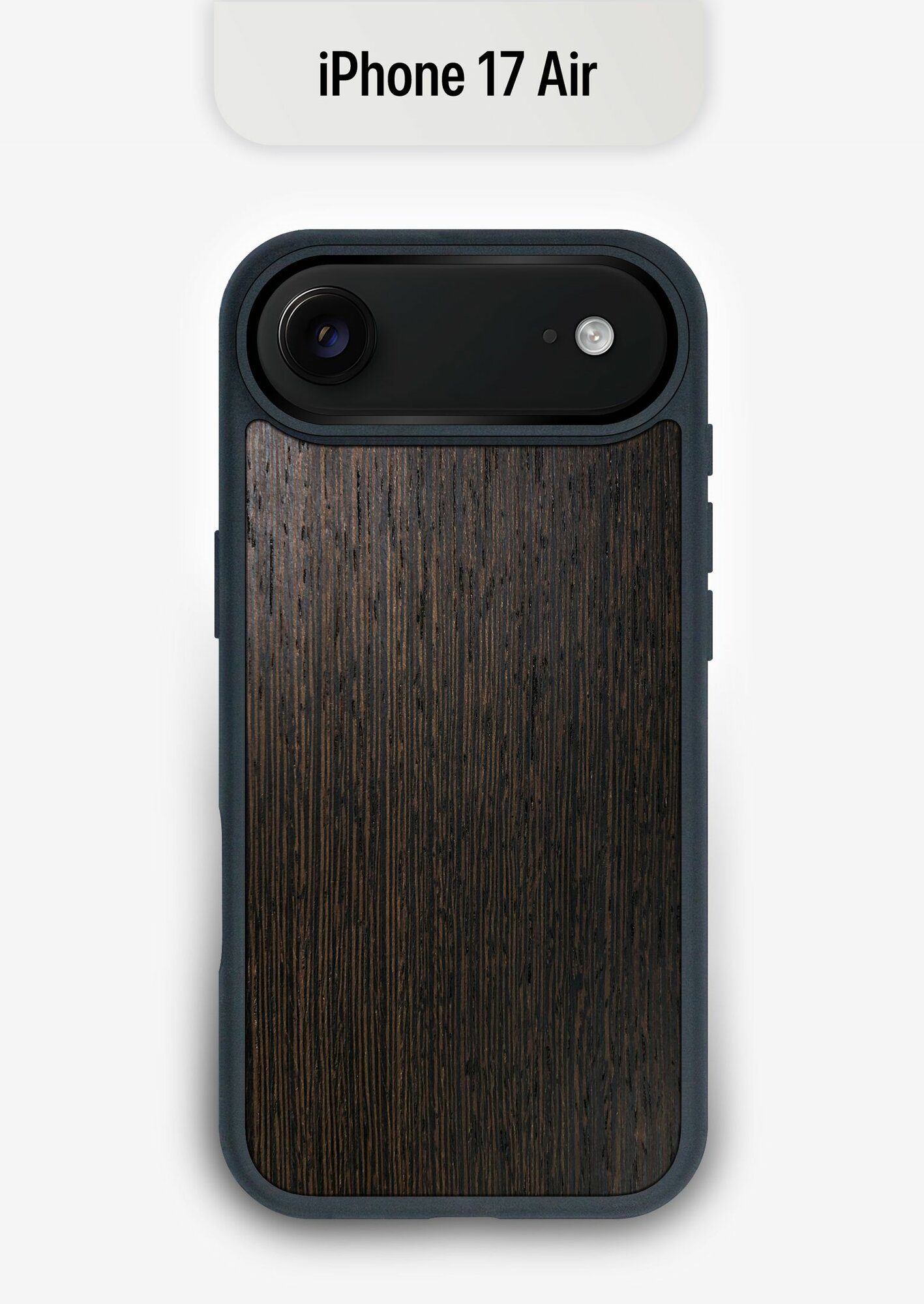 Деревянный чехол для iPhone 17 Air / Венге