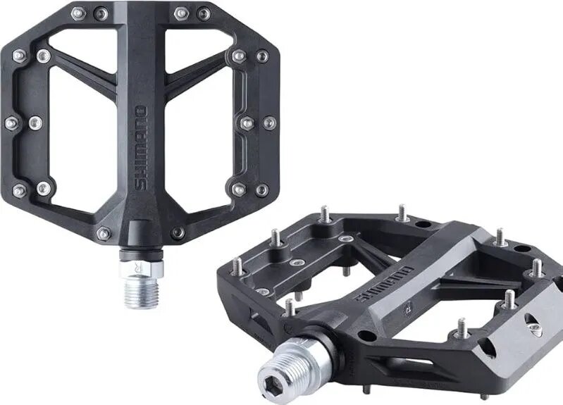 Педали Shimano PD-GR400 плоские для горного, городского, гибридного велосипеда, Fat-bike, BMX