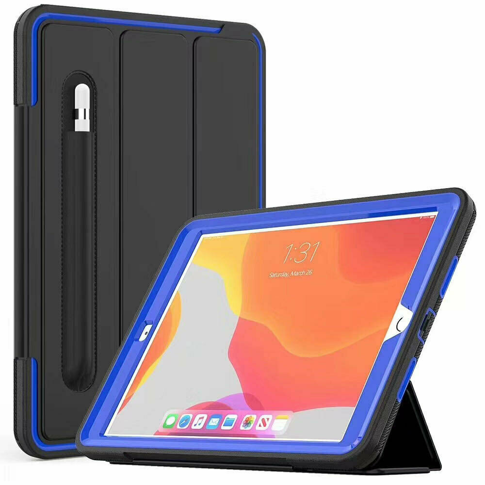 Противоударный, защитный чехол для iPad Pro 11 (2018), Survivor Smart Case, синий