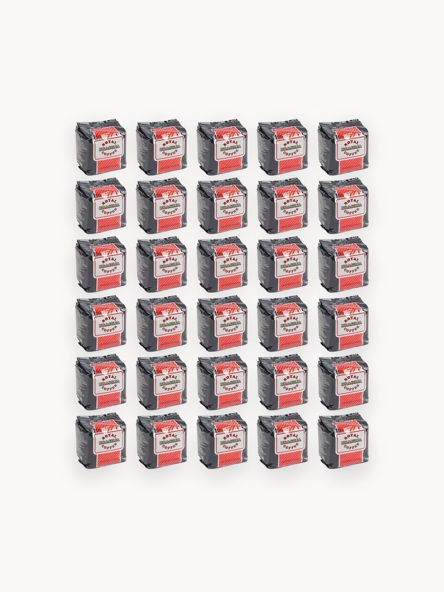 Кофе молотый Роял Армения Бразилия / Royal Armenia Brasilia / вакуумная упаковка 100г / 30 пачек