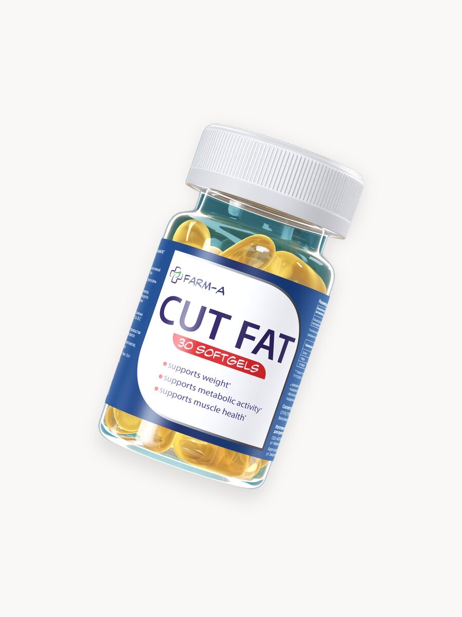 Жиросжигатели Farm-A CLA, для женщин и мужчин, без вкуса, 30 порций, в банке