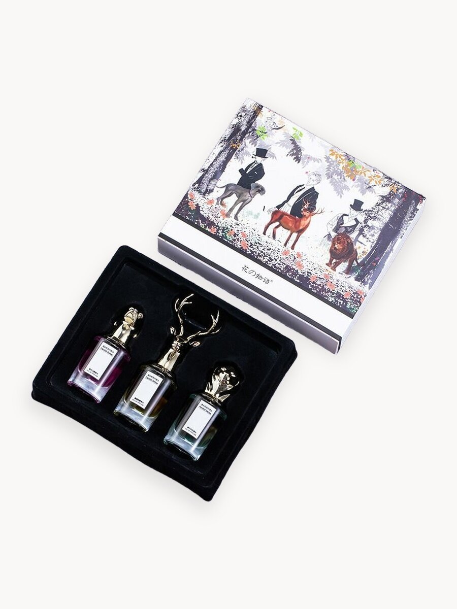 Мужской парфюм, Арома-бокс парфюмерный набор 90 мл./ подарочный набор Туалетная вода мужская по мотивам