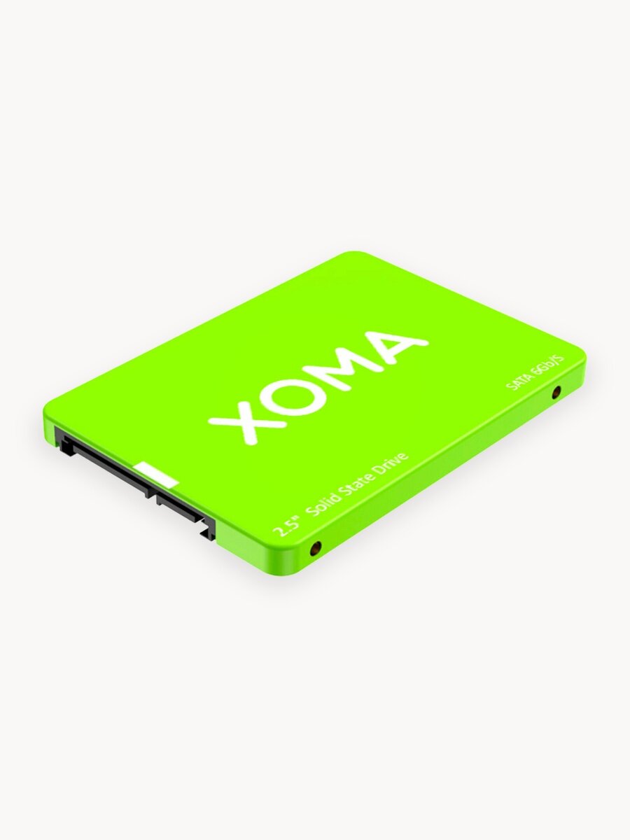 SSD 256GB 2.5" SATA3 накопитель диск + 4 винта крепления внутренний