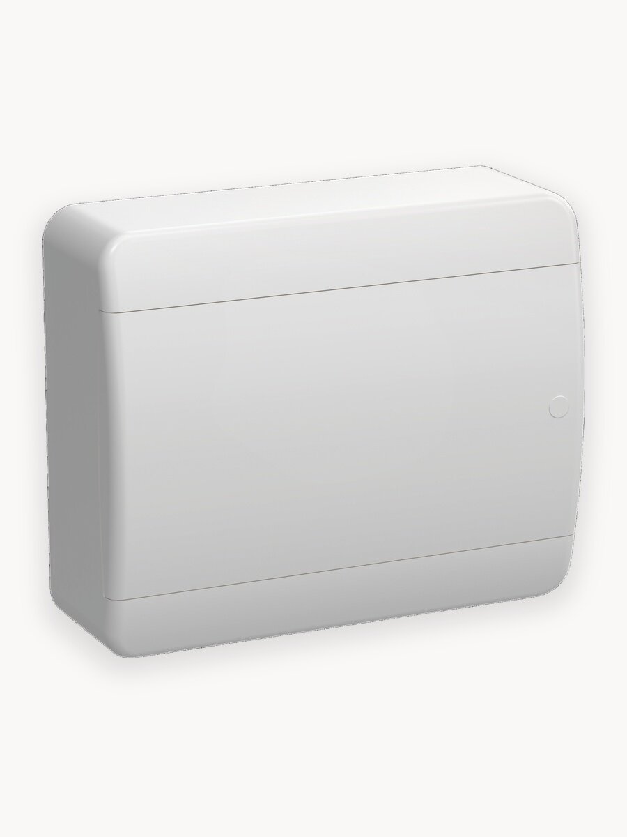 Щит распределительный IEK TEKFOR ЩРН-П-12, навесной, пластик, 12 модулей, IP41, белый, дверь