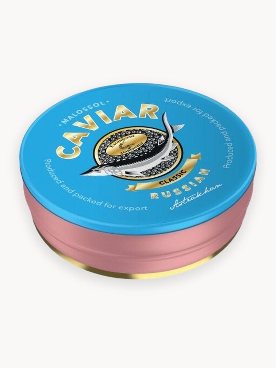 Чёрная Осетровая Икра Классик (250гр)