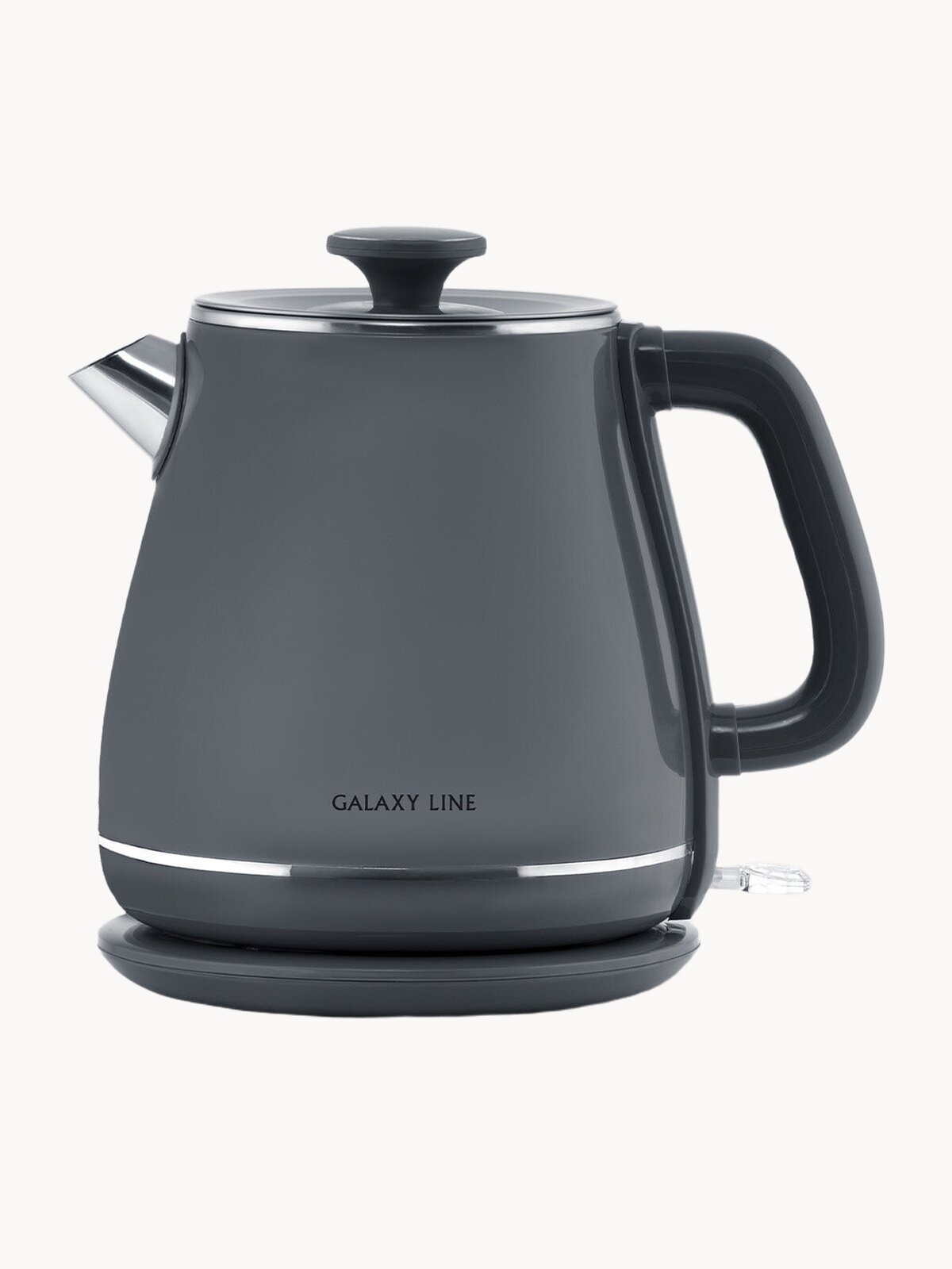 Чайник электрический Galaxy Line GL0331, 2200Вт, 1,8л, металл/пластик, серый