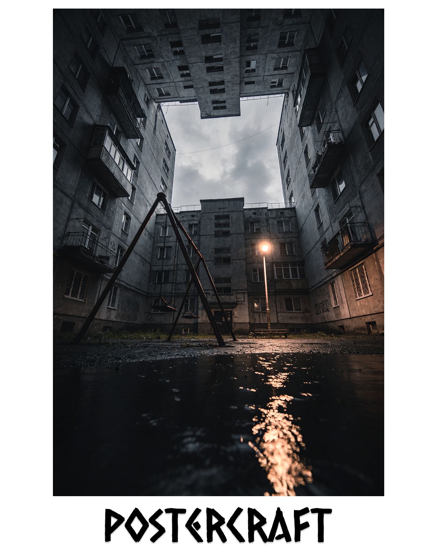 Постер "Doomerwave, Думер, Панельки", А3, глянц 42х29.7см