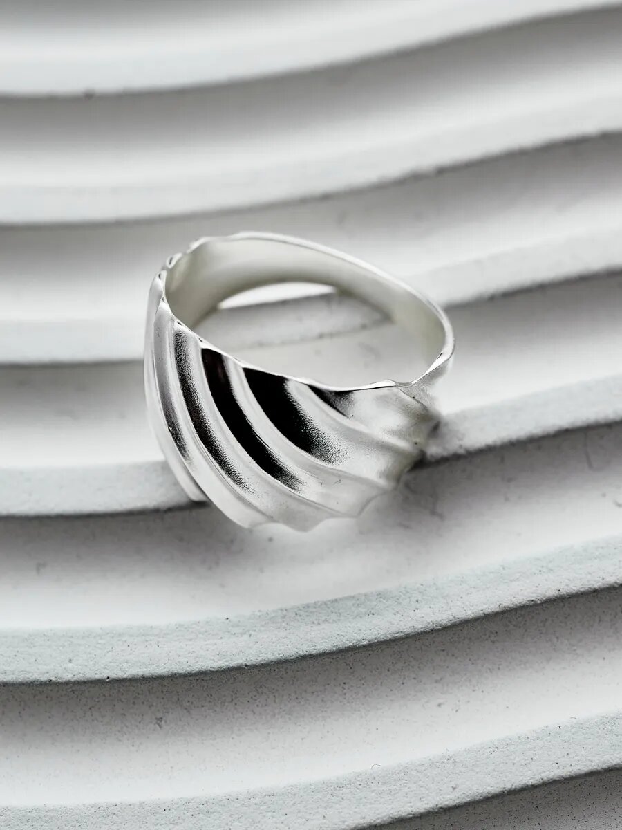 Кольцо, серебро, 925 проба