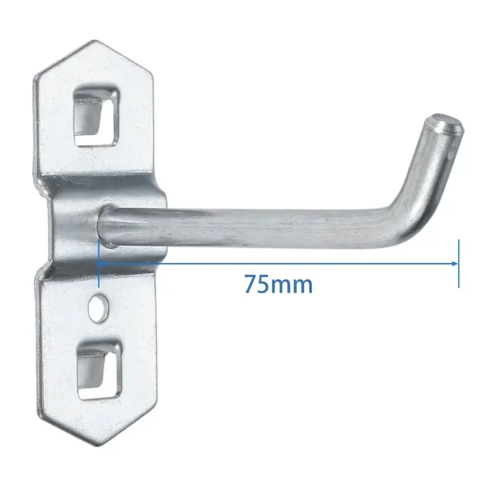 Стальные крючки для перфорированной доски 3Pcs, 75mm