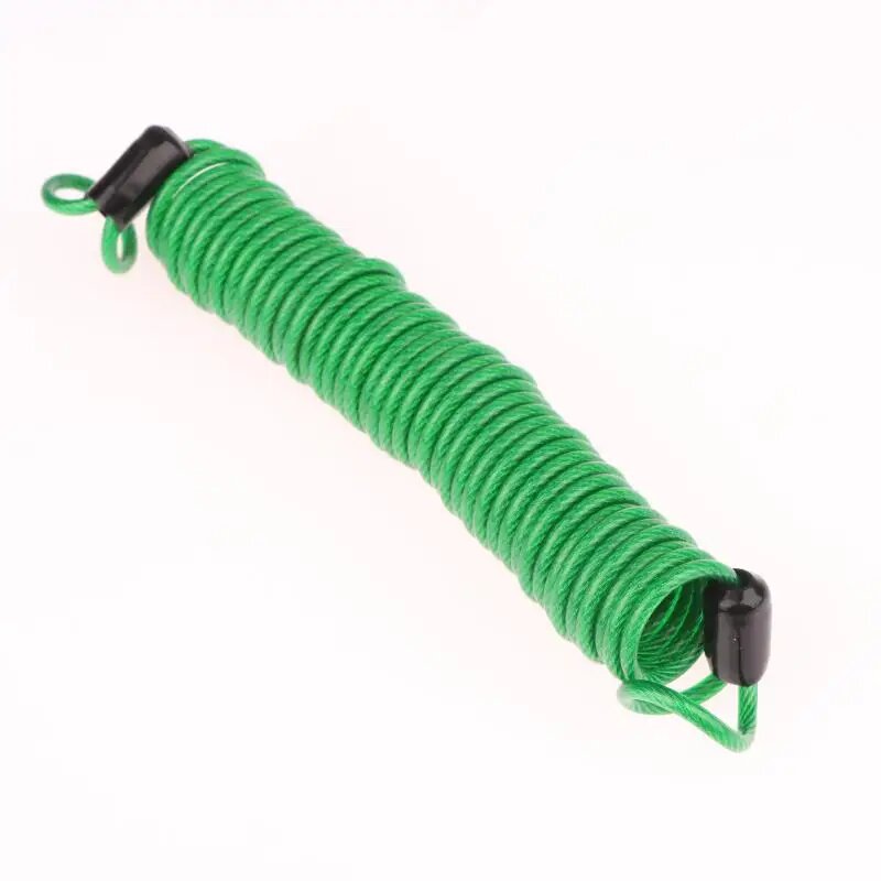 JETTING Кабельный замок для мотоцикла 1.5/2.5 м Зеленый, Green 250CM