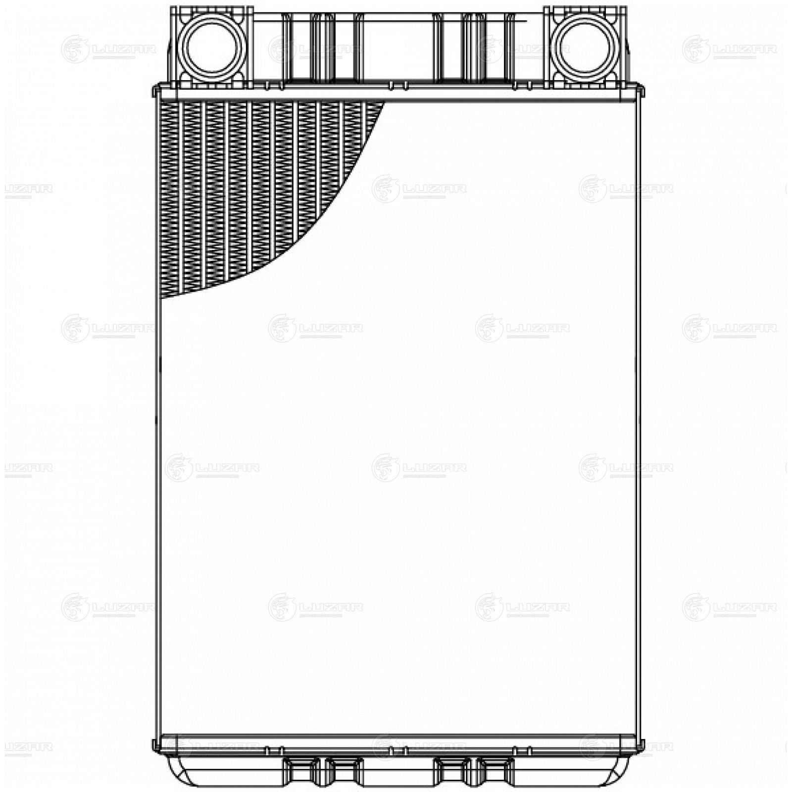 Радиатор отопителя, для Мерседес Ц, CLK, Гелендваген, SL, SLR oem 2038300161, A2038300161 арт LRH1522