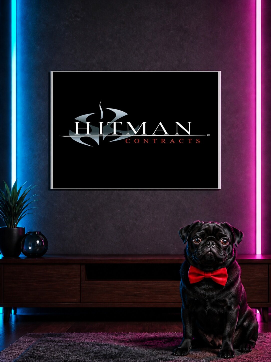 Плакат Hitman Легенды — сюжетная игровая композиция A3