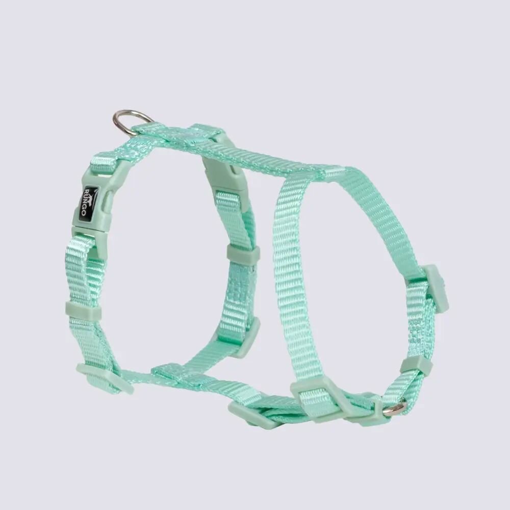 Rungo Шлейка для кошек и собак Vario, XXS-XS, обхват груди 20-32 см, ширина ремешка 1 см, ментоловый
