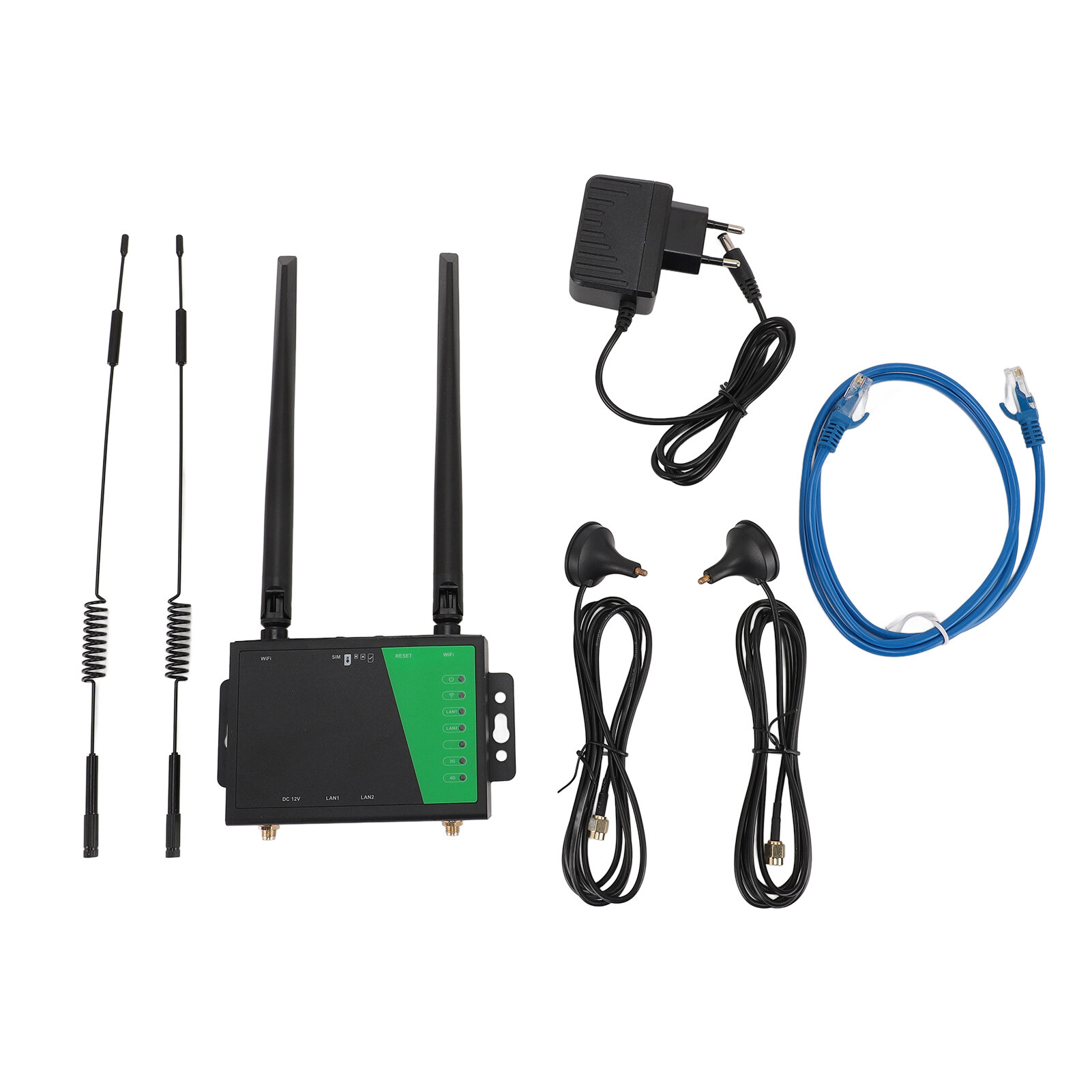 Разблокированный 4G LTE беспроводной WiFi-роутер с поддержкой SIM-карты и антенной, скорость до 300 Мбит/с, поддержка до 32 устройств, WiFi-модем-роутер для телефона, планшета, ноутбука, европейско-аз