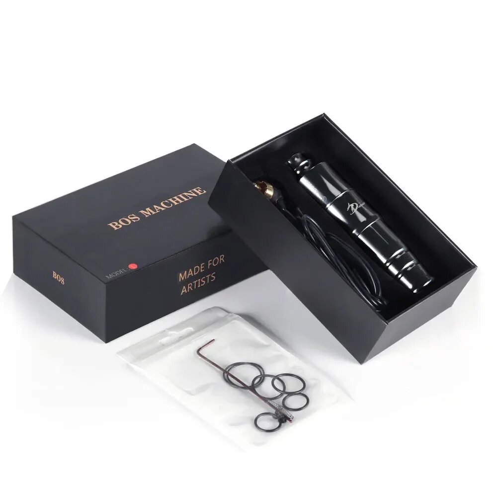 Машинка для татуировки, роторная ручка, гибридная машина для перманентного макияжа, тату-машина, сильный, тихий двигатель