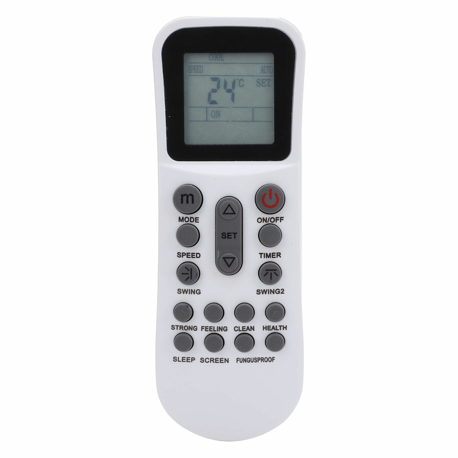 Сменный пульт дистанционного управления кондиционером на батарейках для моделей AUX YKR K 204E 002E 001E