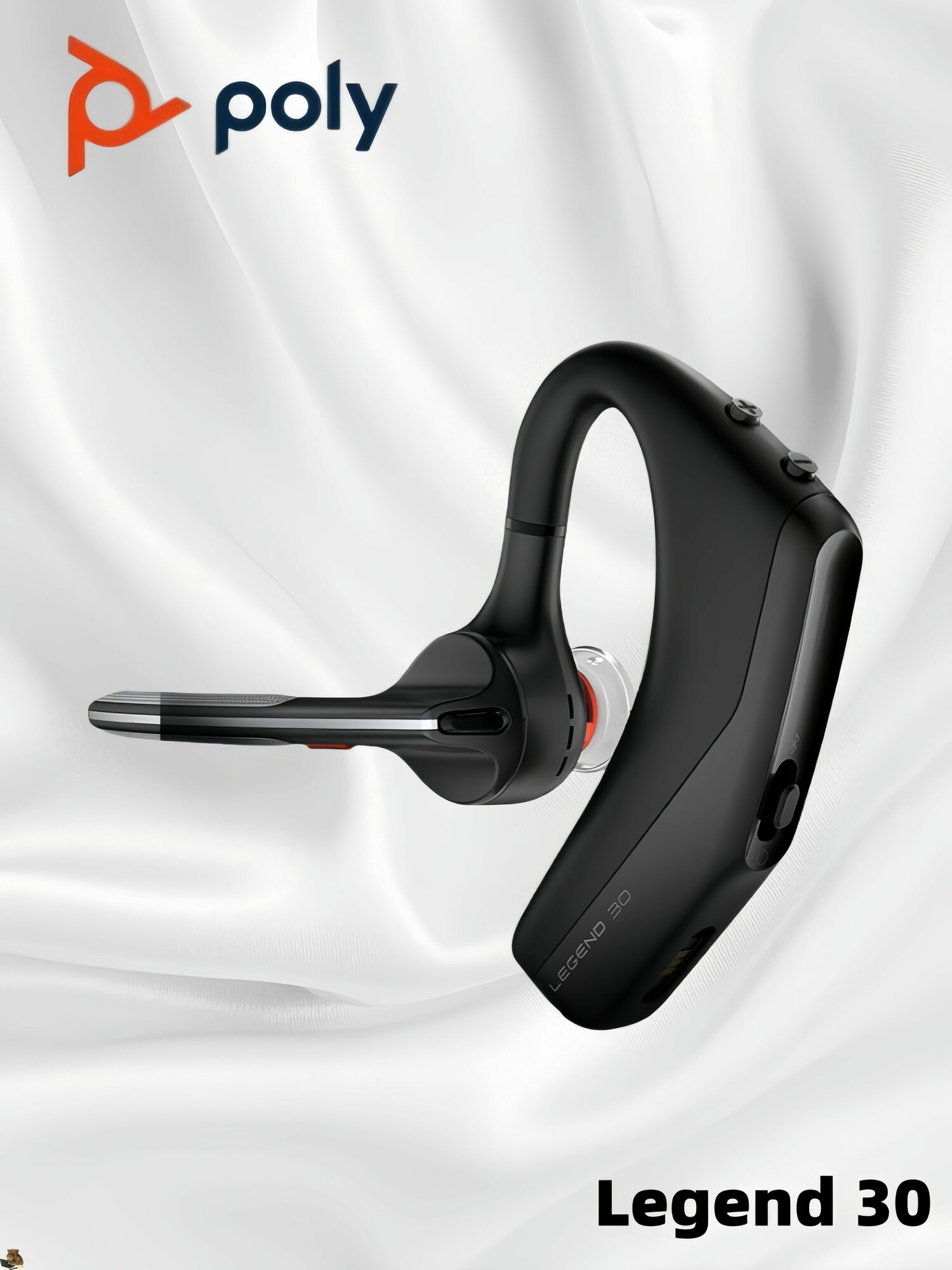 Bluetooth-гарнитура Plantronics (POLY) Legend 30, беспроводная гарнитура с микрофоном