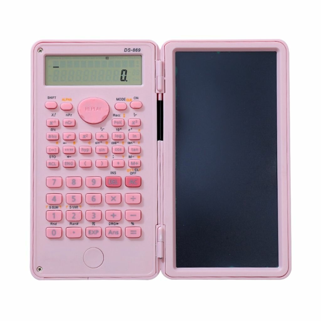 Калькулятор Рукописного Ввода Для Планшета, Студенческий Научных Функций-Sakura Pink