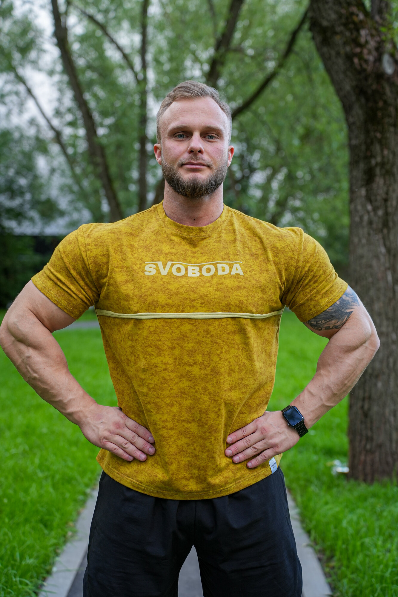 Футболка спортивная "SVOBODA"