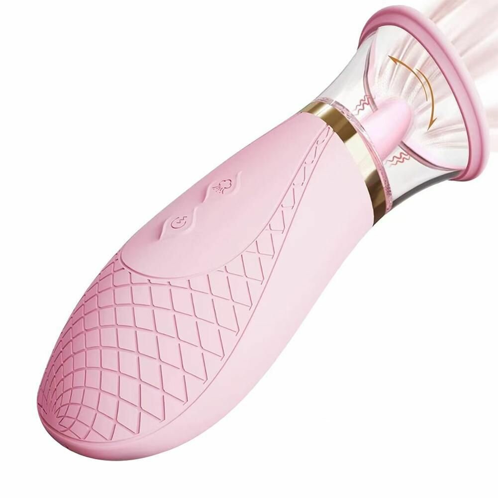 Вибратор для женщин вакуумный Язык