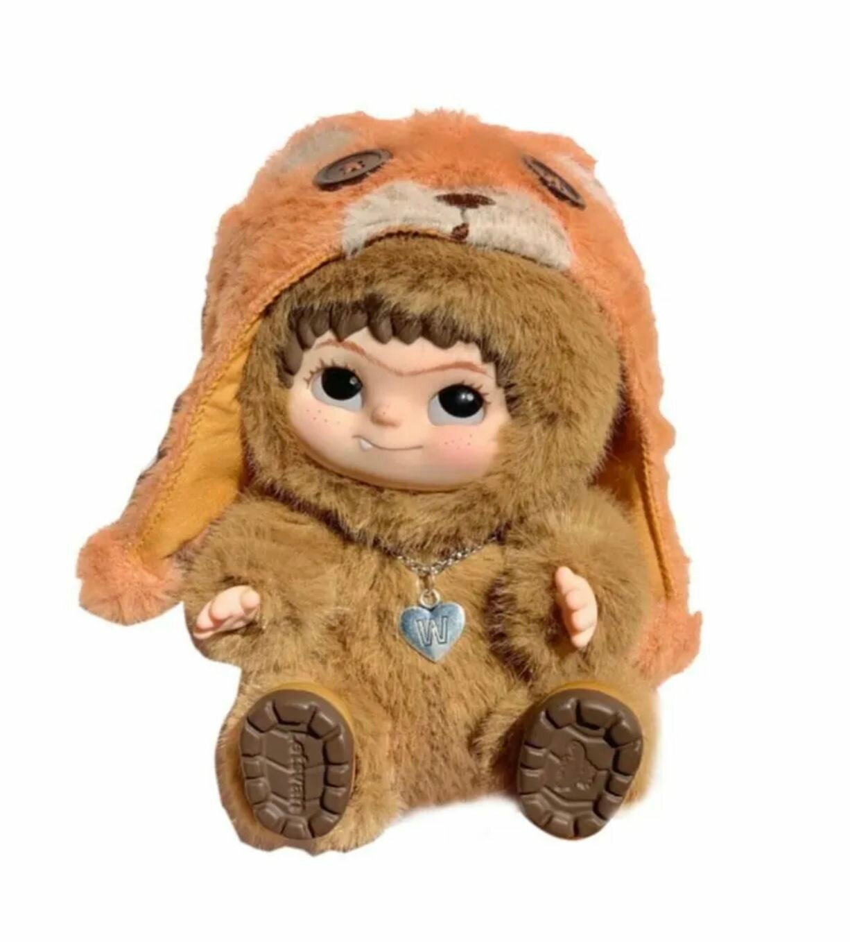 Коллекционная кукла Wakuku, винил, текстиль, 17 см, для детей от 1 до 5 лет