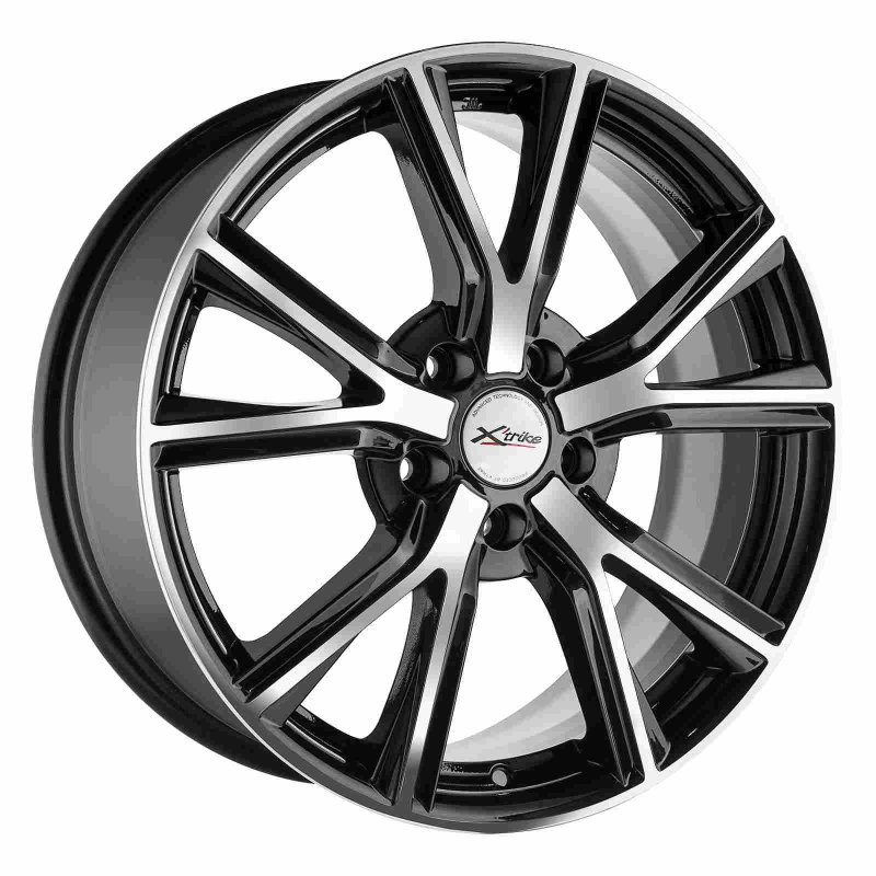 Диск колесный Xtrike X-122 7,5x18 5x108 Dia54.1 ET38 цвет BK/FP
