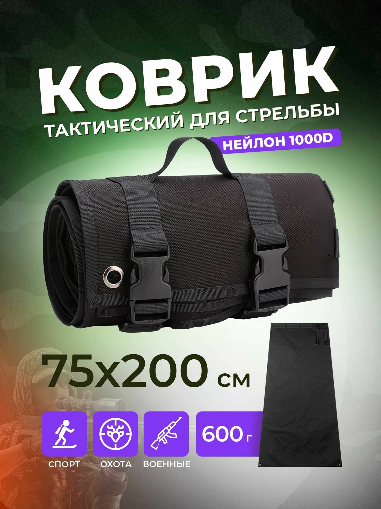 Коврик туристический